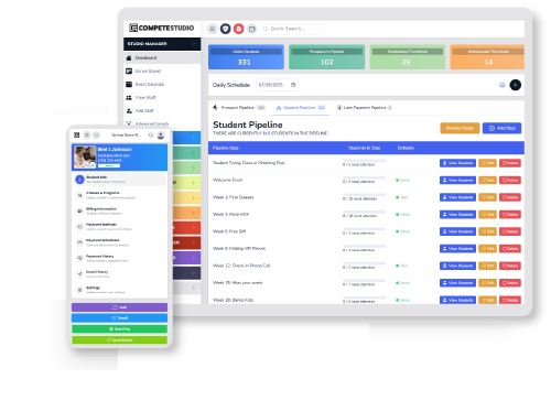 Compete Studio - Software for successful studios